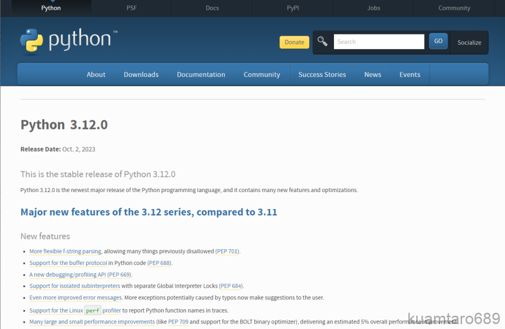python（windows版）をインストールする | くまたろうのまとめ